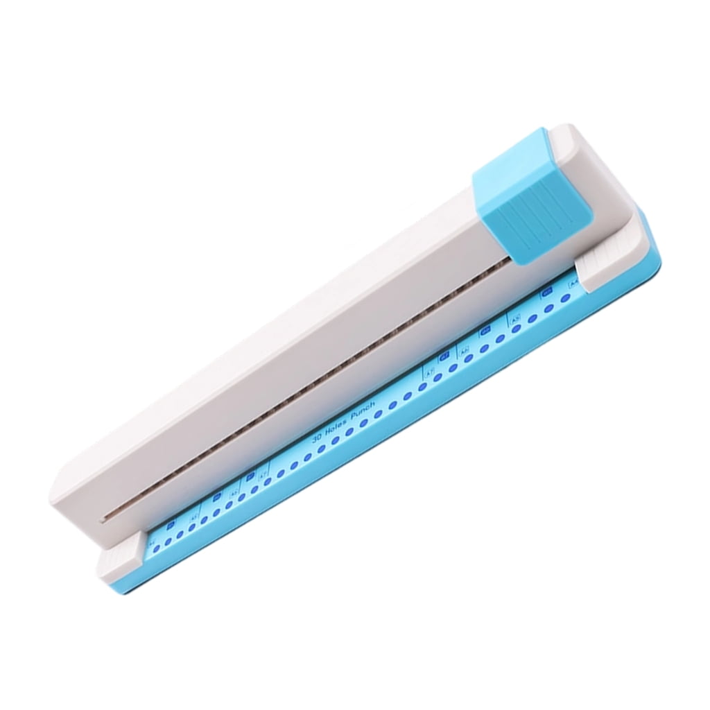 30 Hole Paper Puncher Slide Punching Multiple Hole Puncher 5 Sheets ...