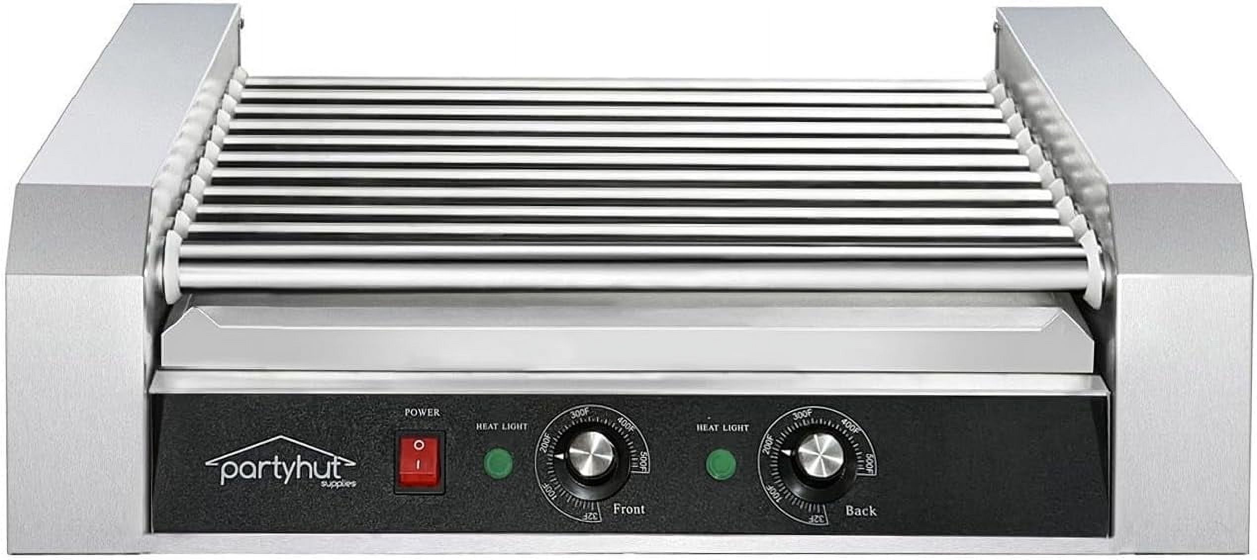 30 Hot Dog Roller Warmer Grill Cooker Machine, Commercial Grade, (11 ...