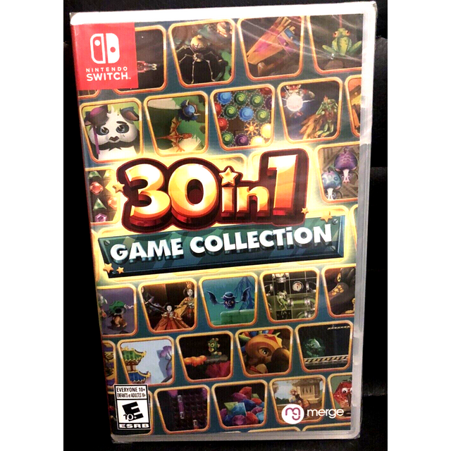 Nintendo Switch 30-In-1 Game Collection, Region Free, Arcade Genre, New ...