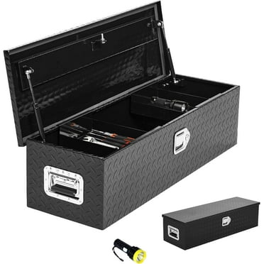 TUFFIOM 36 inch Aluminum Truck Toolbox, Dual Lock & Keys, Storage for ...