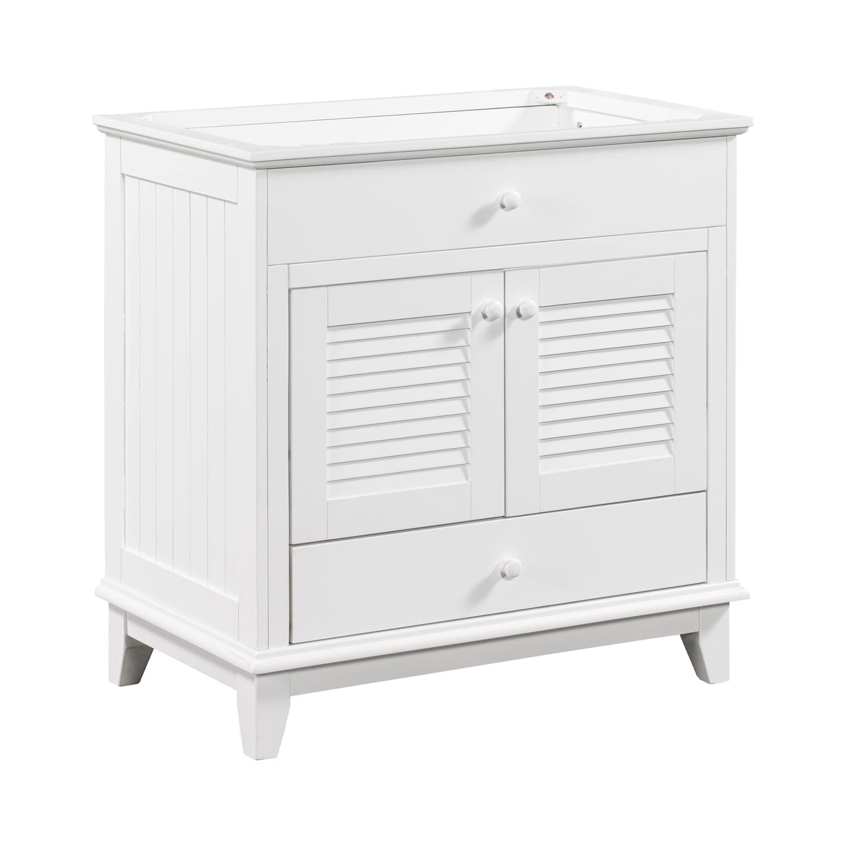 30 Inch Bathroom Vanity Base Only, Single Bathroom Vanity Base with Two ...