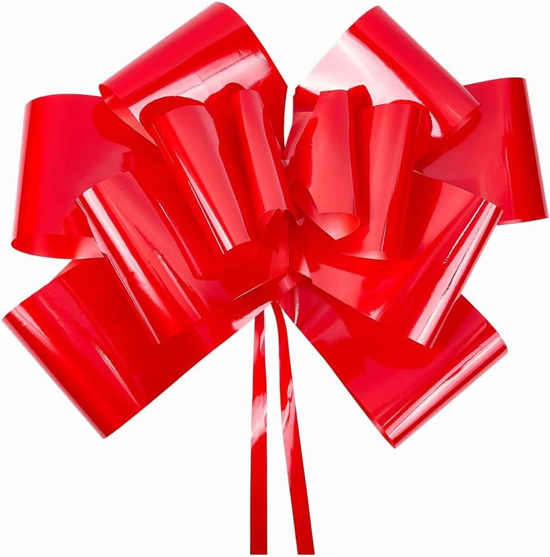 30 Inch Big Red Car Large Car Bows Plastic Giant Huge Gift Wrapping ...
