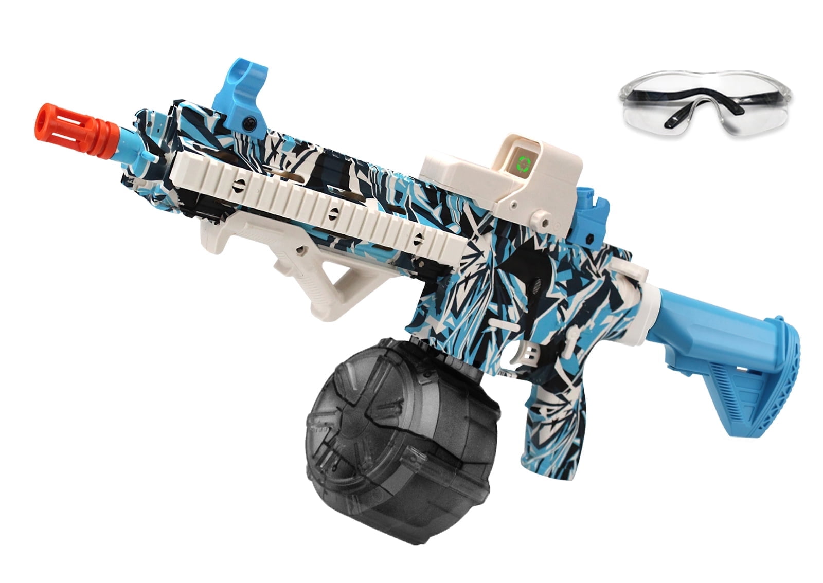 30-Inch Electric Gel Ball Blaster – 10 Rounds/Second, 1000+ Capacity ...