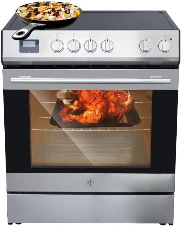 30 Inch Electric Single Wall Oven, with 5.0 Cu. Ft - Walmart Business ...