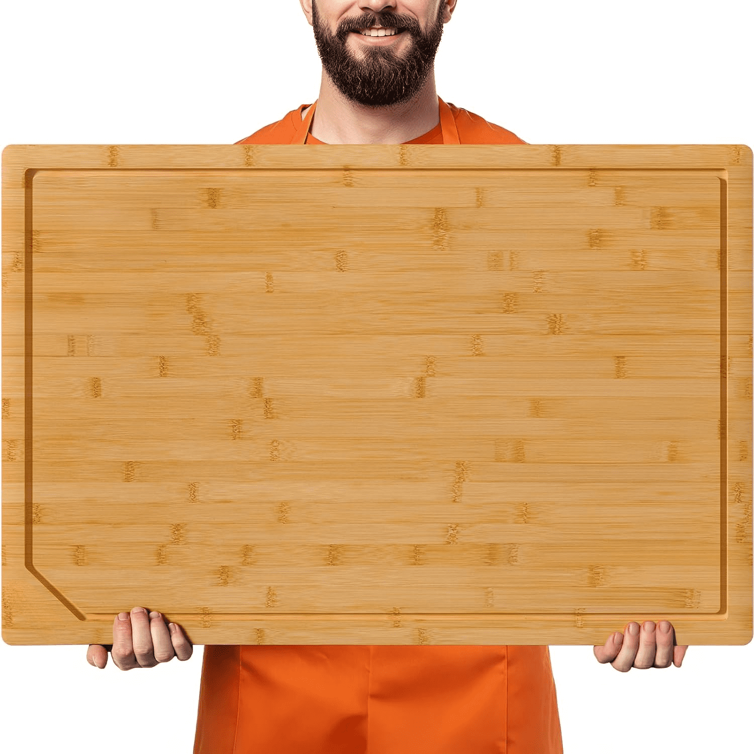30 Inch Extra Large Bamboo Cutting Boards for Kitchen, Wood Cutting ...