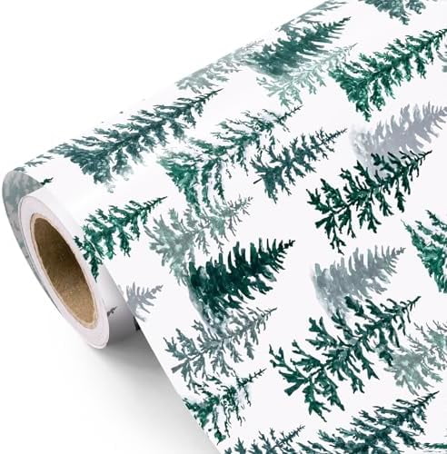 30 Inch Jumbo Christmas Wrapping Paper - 30 Inch x 100 Feet Jumbo Roll ...