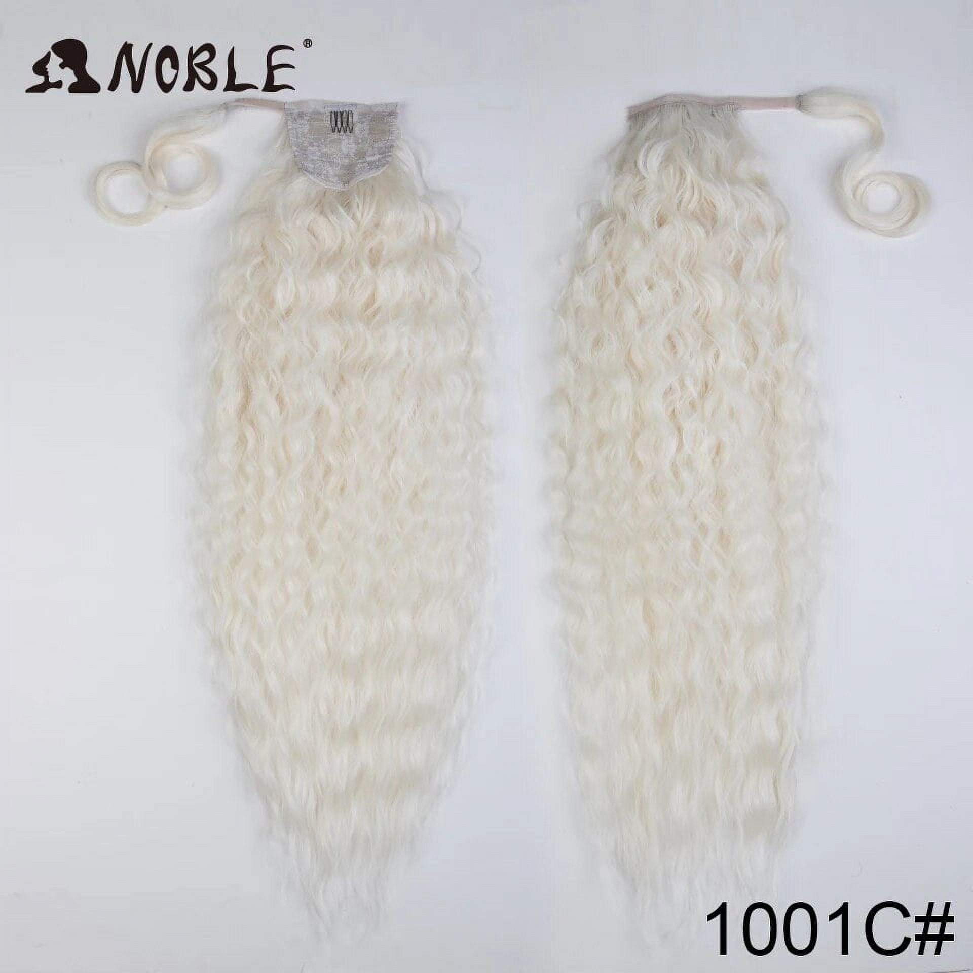 30 Inch Long Curly Ponytail Wrap Around Ponytail Clip in Hair ...