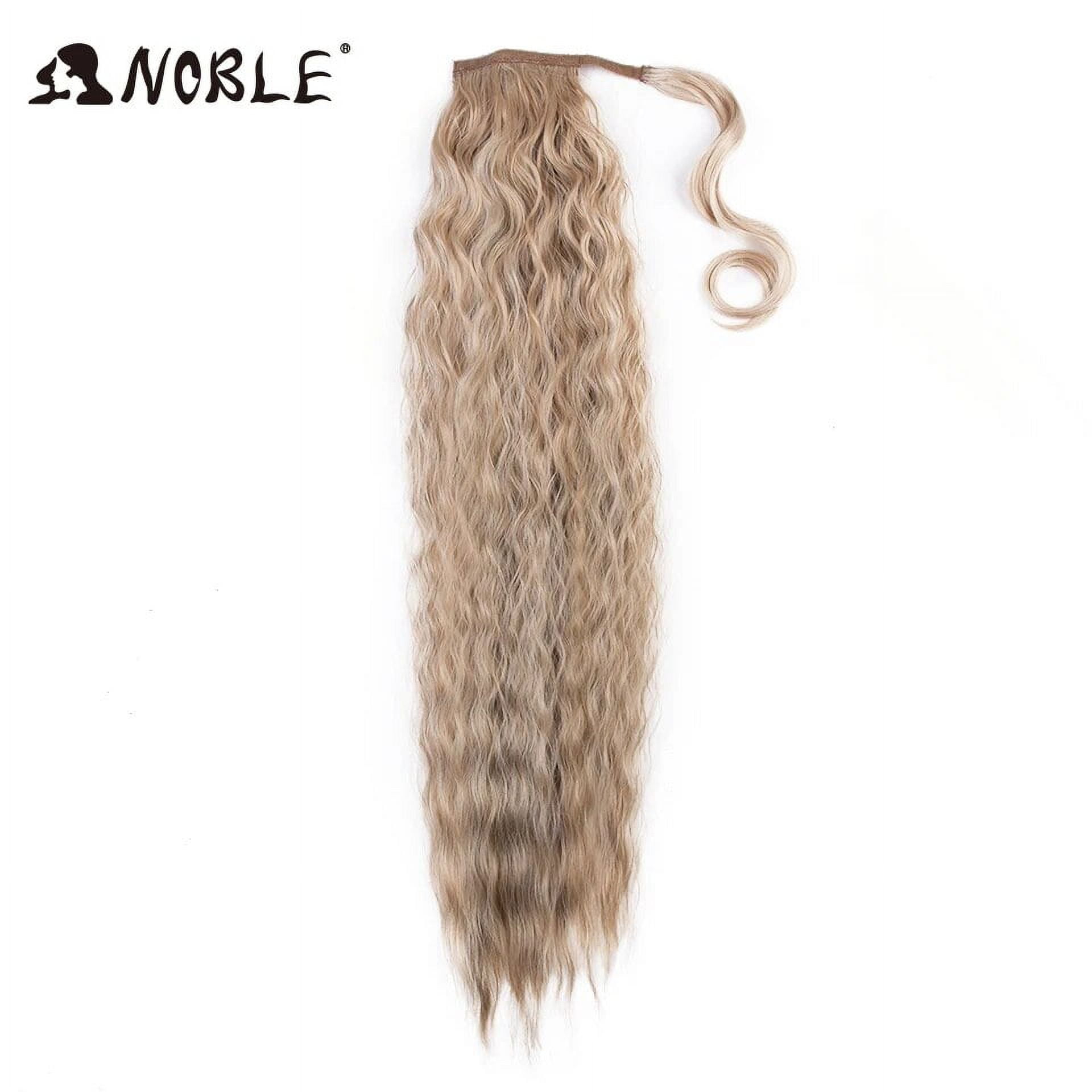 30 Inch Long Curly Ponytail Wrap Around Ponytail Clip in Hair ...