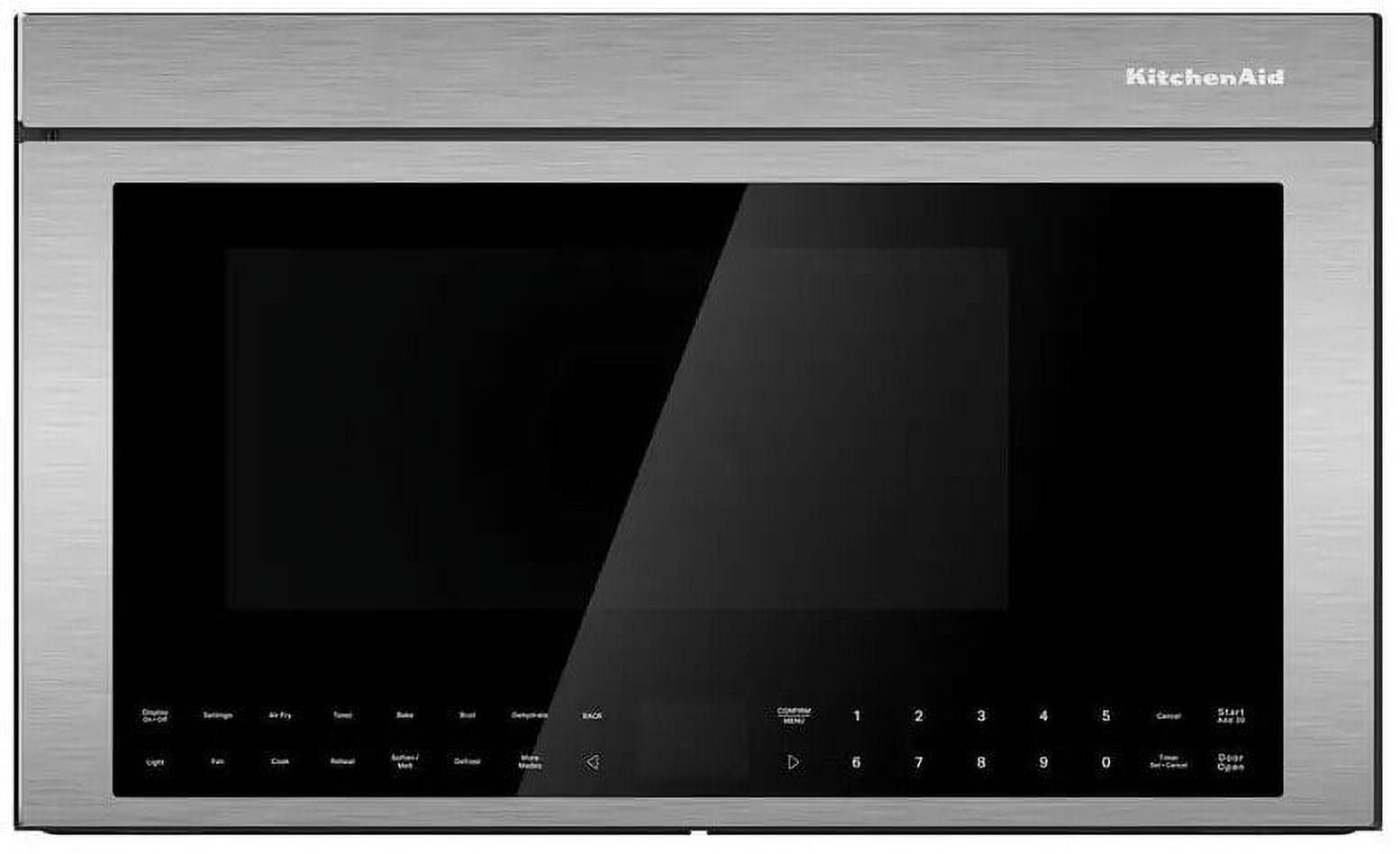 30 Inch Multifunction Over-the-Range Smart Microwave Oven with 1.1 Cu ...