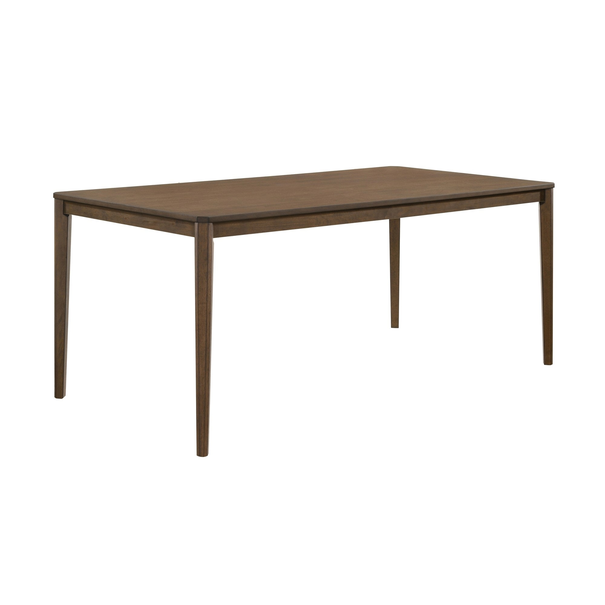 30 Inch Rectangular Dining Table with Clipped Corners, Brown - Walmart.com