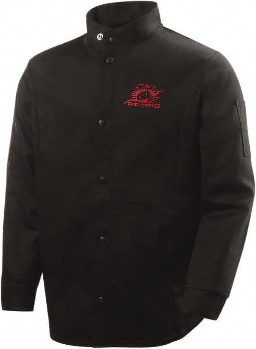 30-Inch SPS Jacket, Weldlite Black 9-Ounce Flame Retardant Cotton ...