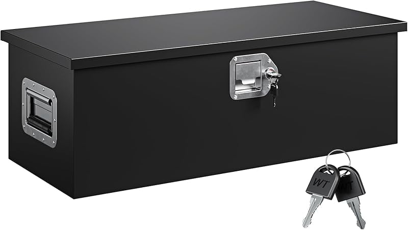 30 Inch Steel Heavy Duty Truck Bed Tool Box, Trailer Tongue Tool Box ...