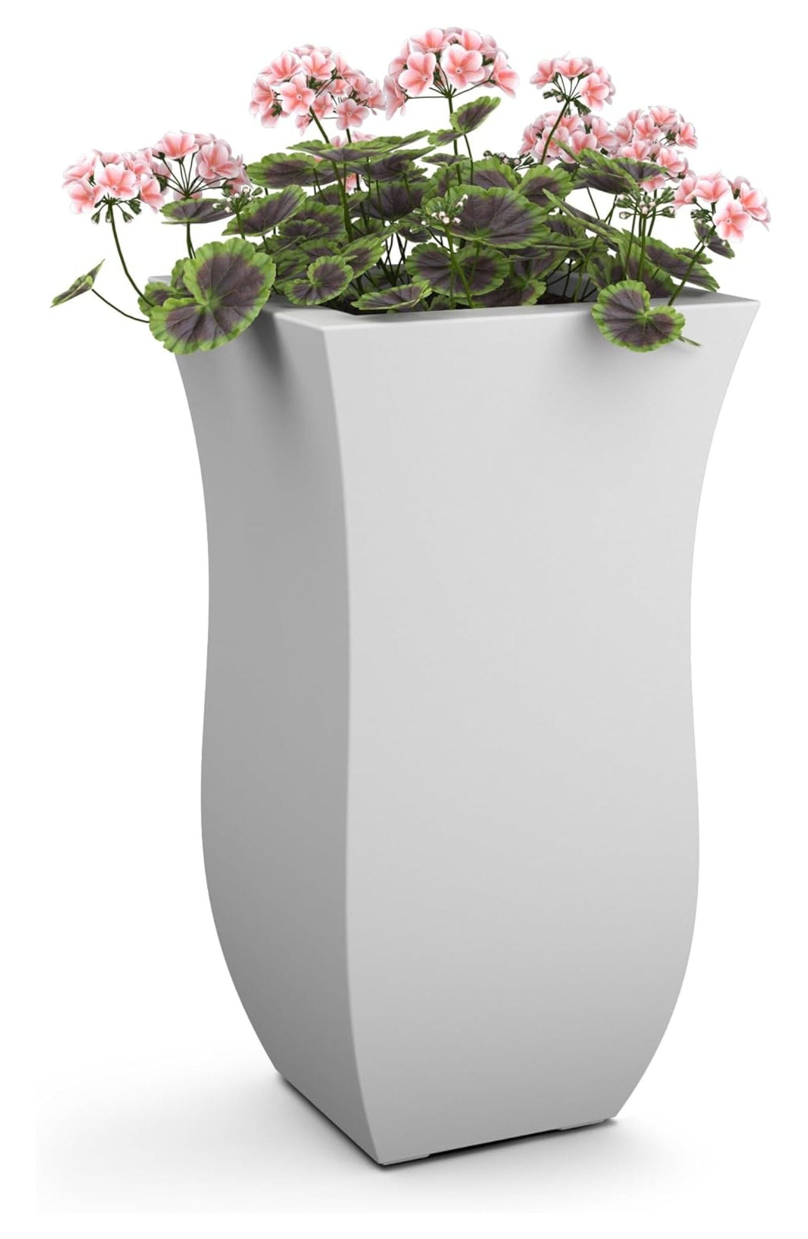 30-Inch Tall Planter for Flowers – Durable Indoor/Outdoor Planter for ...