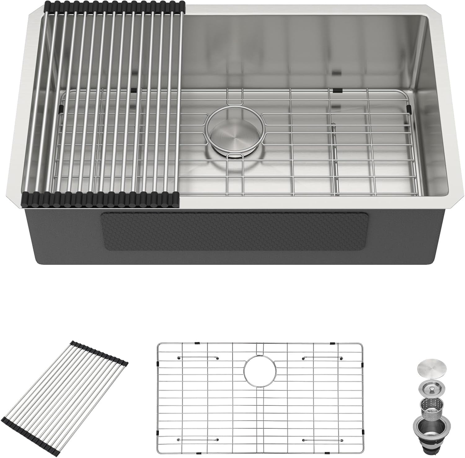 30 Inch Undermount Kitchen Sink – 30"x19"x9" Stainless Steel Sinks ...
