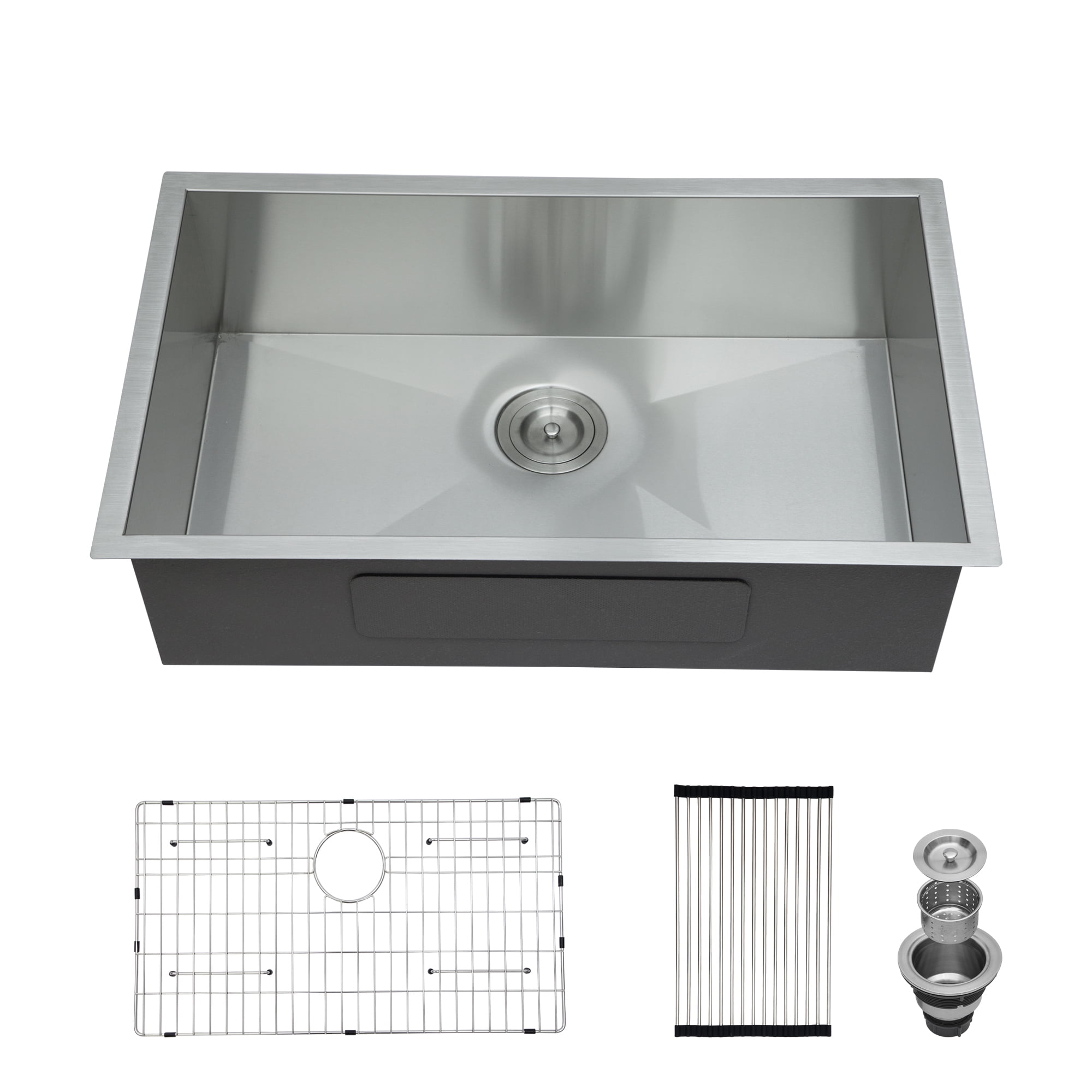 30 Inch Undermount Sink - 30"x18"x9" Undermount Stainless Steel Kitchen ...