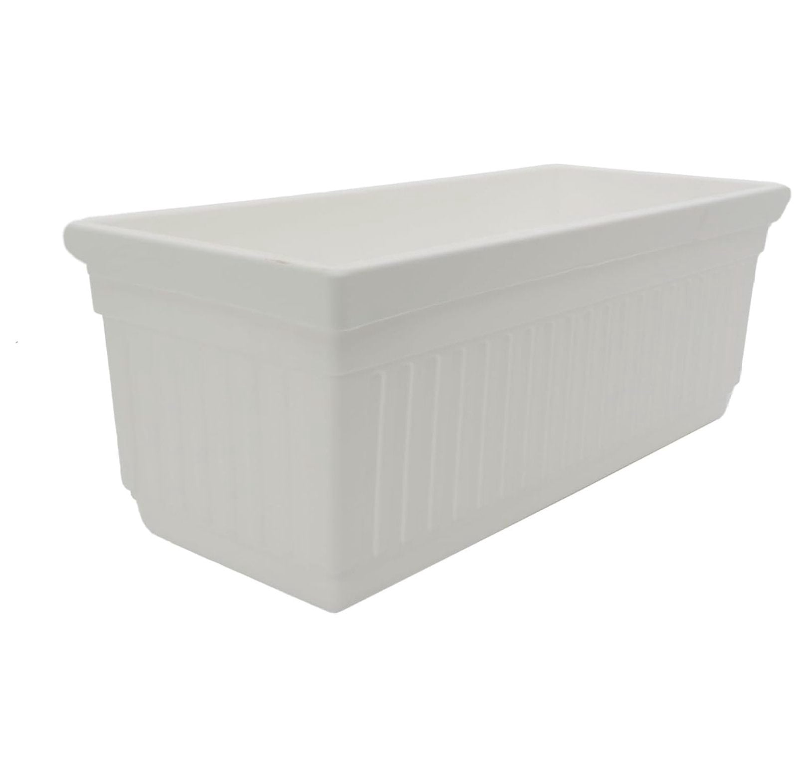 30 Inch Venetian Rectangular Window Planter Box - Lightweight Plastic ...