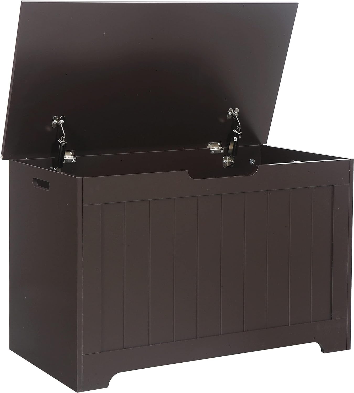 30 Inch Wooden Storage Chest, Storage Trunk w/2 Safety Hinges,Storage ...