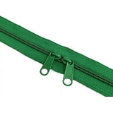 30" Inches Double Slide Zippers - YKK #4.5 Coil with Closed Bottom Two ...