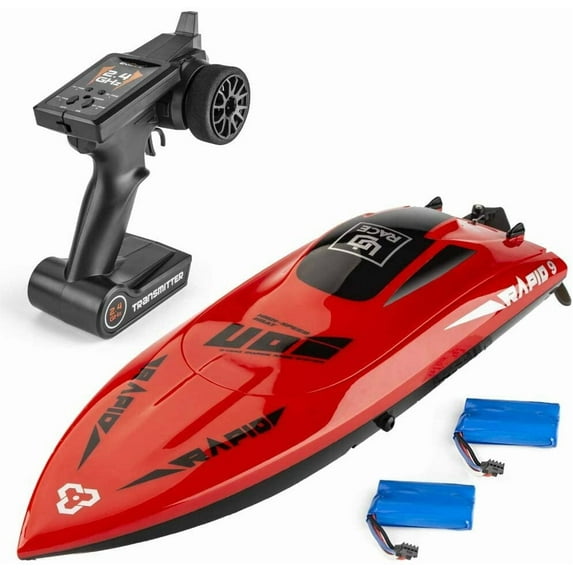 30+KM/H High Speed RC Boats for Lakes, Rivers and Pools, 2.4GHz Remote ...