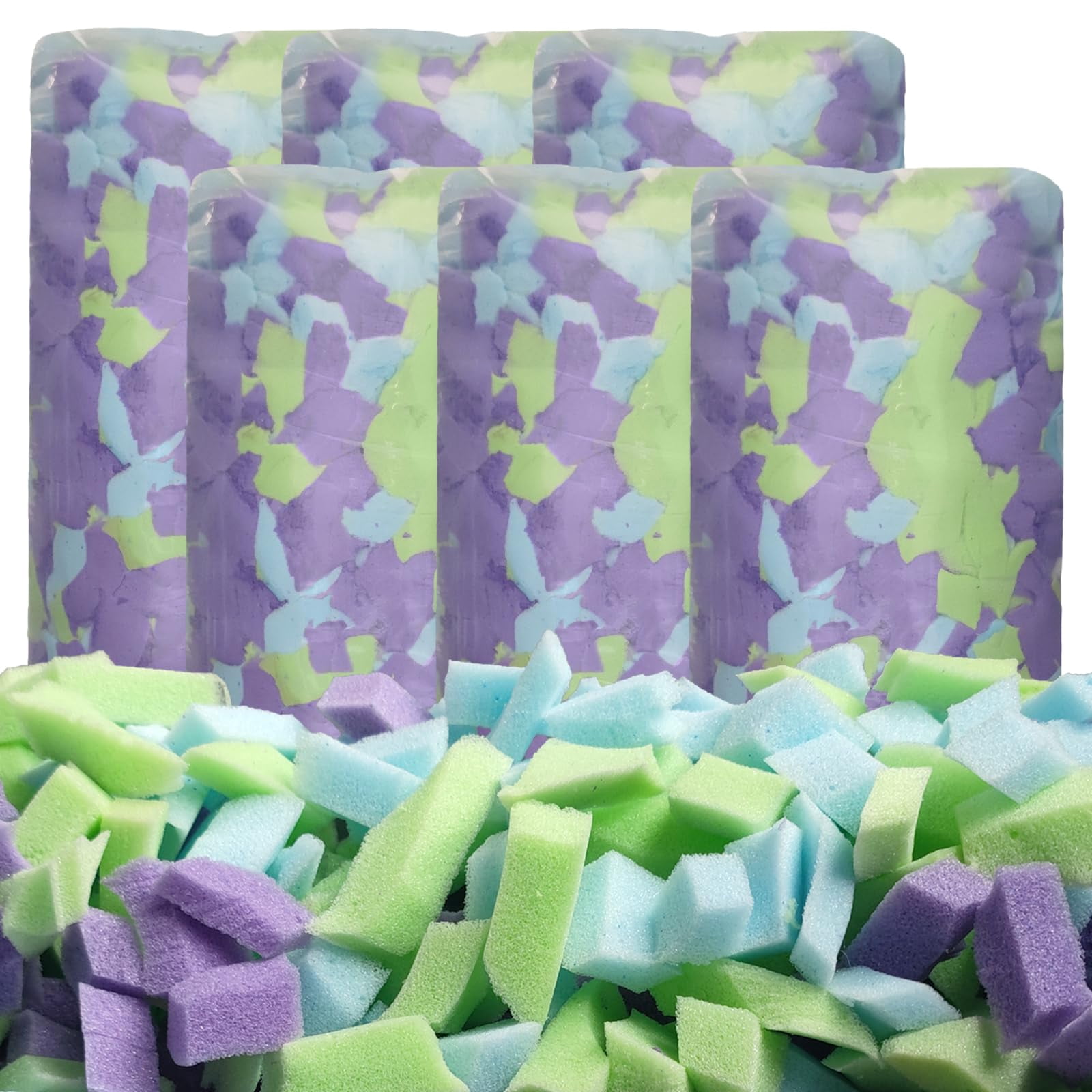 30 LBS Shredded Memory Foam Filling, Comfortable & Soft Bean Bag ...