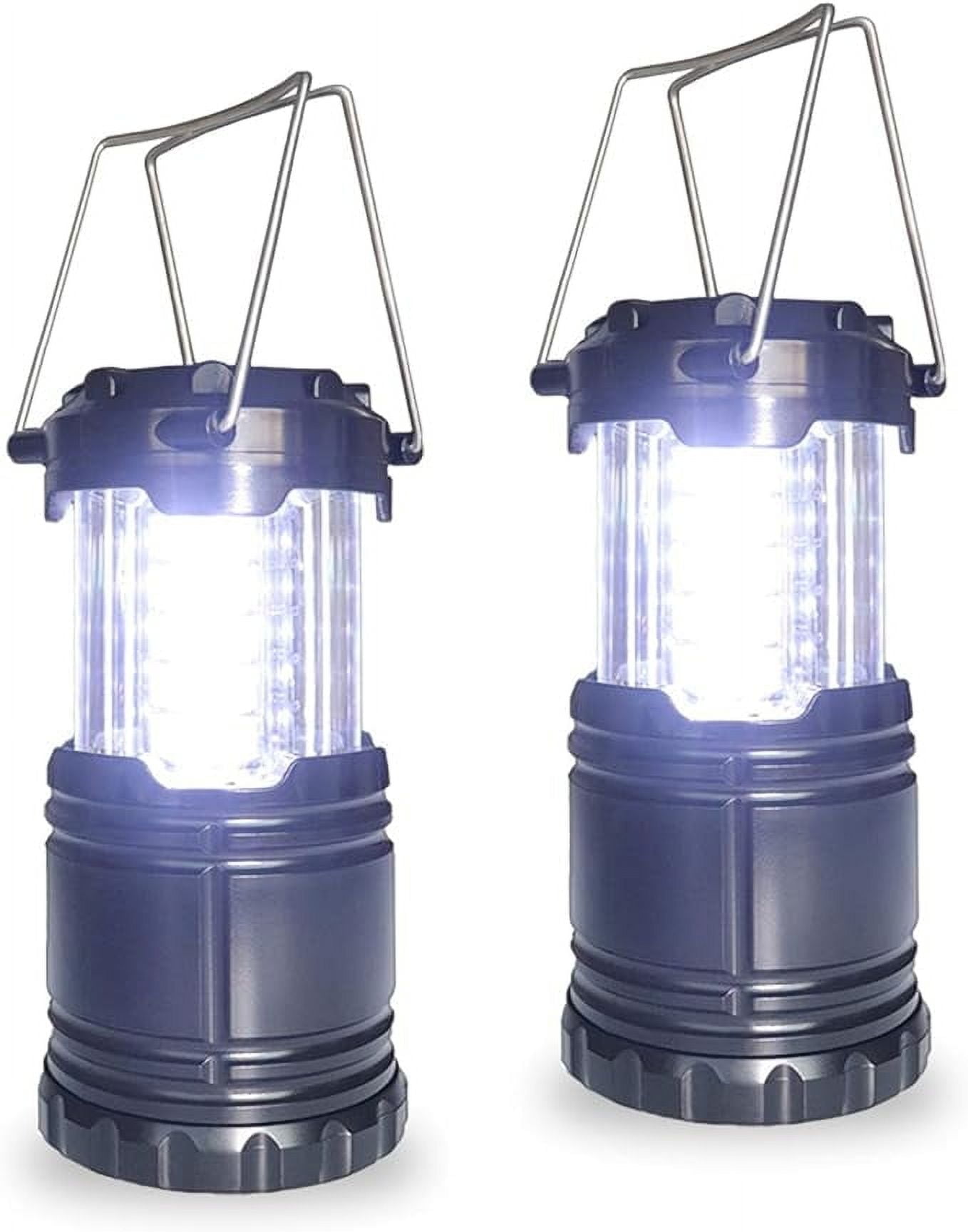 30 LED Collapsible Camping Lantern, Super Bright, Battery Operated Lamp ...