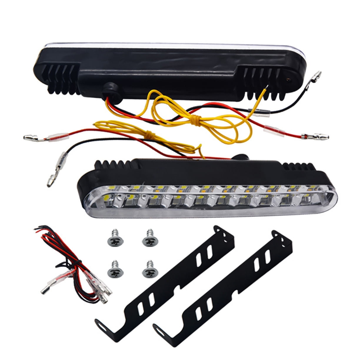 30-LED Daytime Running Lights with Flashes for Cars - Walmart.com