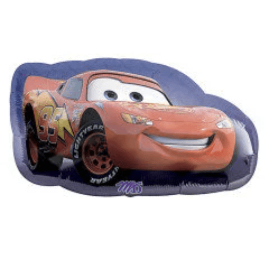 30" LIGHTNING MCQUEEN Balloon • Large Shape Foil Mylar Balloon • Party ...
