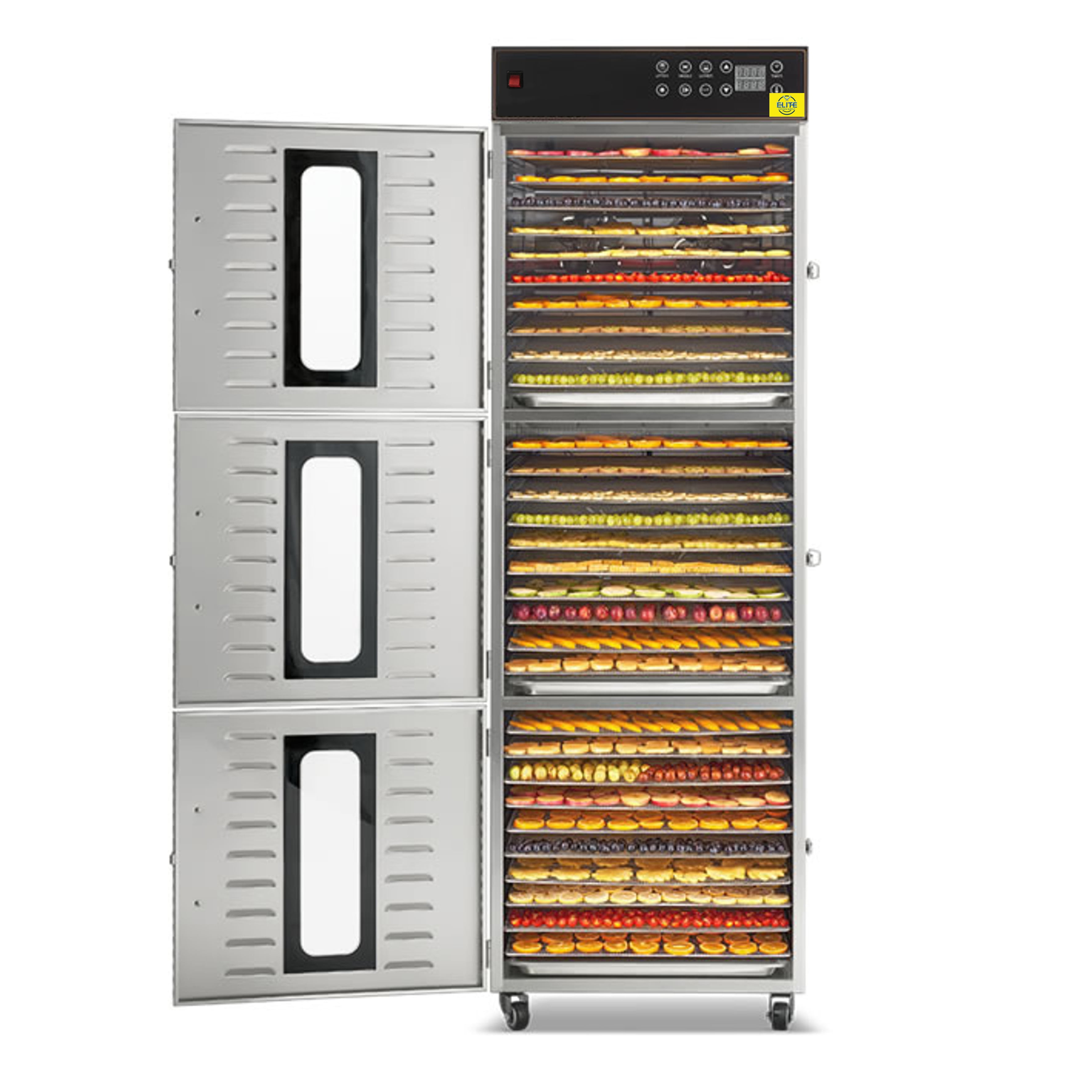 30 Layers Commercial Food Dehydrator 2400W Dehydrated Dryer Fruit ...