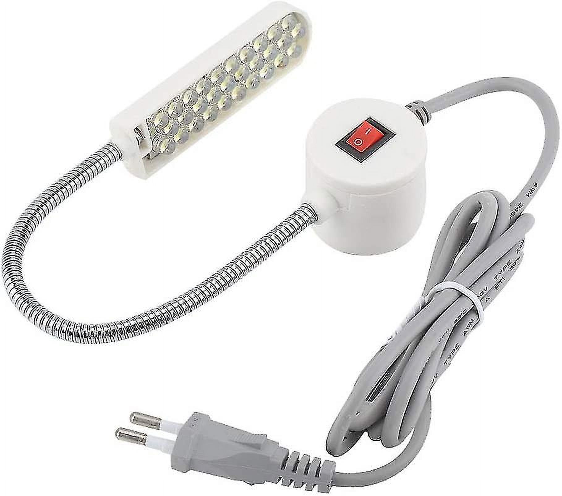 30 Led Sewing Machine Light Working Gooseneck Lamp With Magnetic Base ...