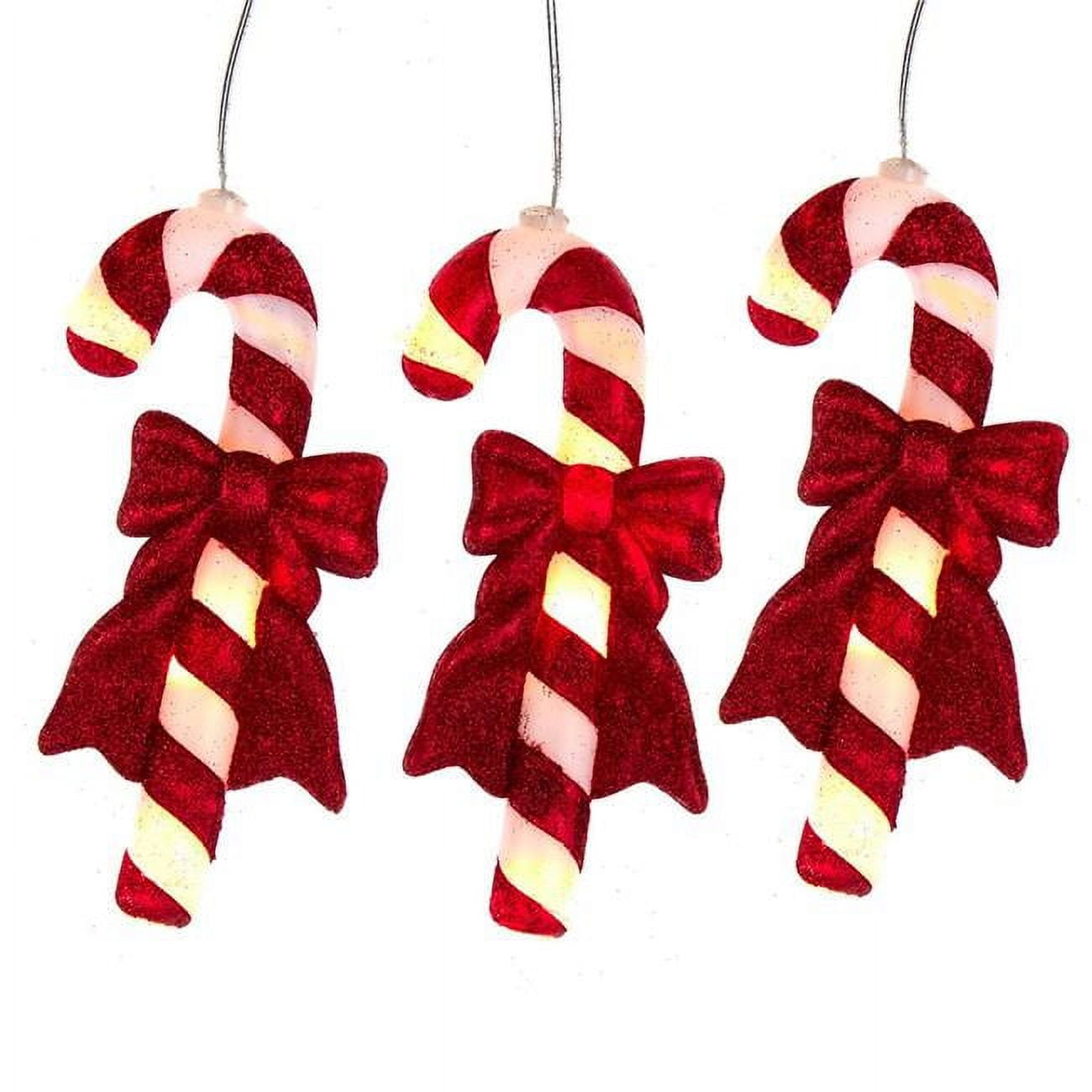 30-Light Battery-Operated Candy Canes Light Set - 5 Piece - Walmart.com