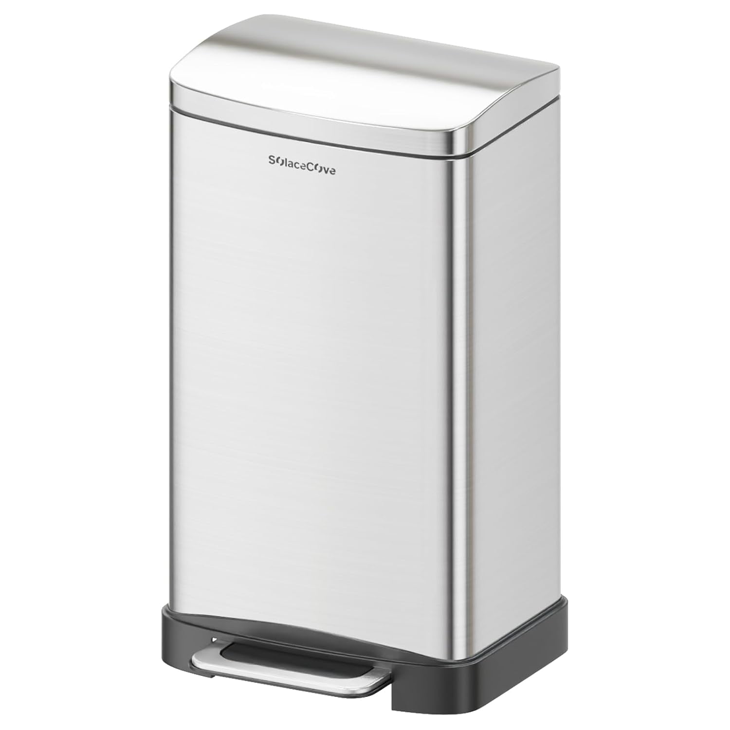 30 Liter/8 Gallon Step Trash Can with Inner Liner,Large Step Trash Bin ...