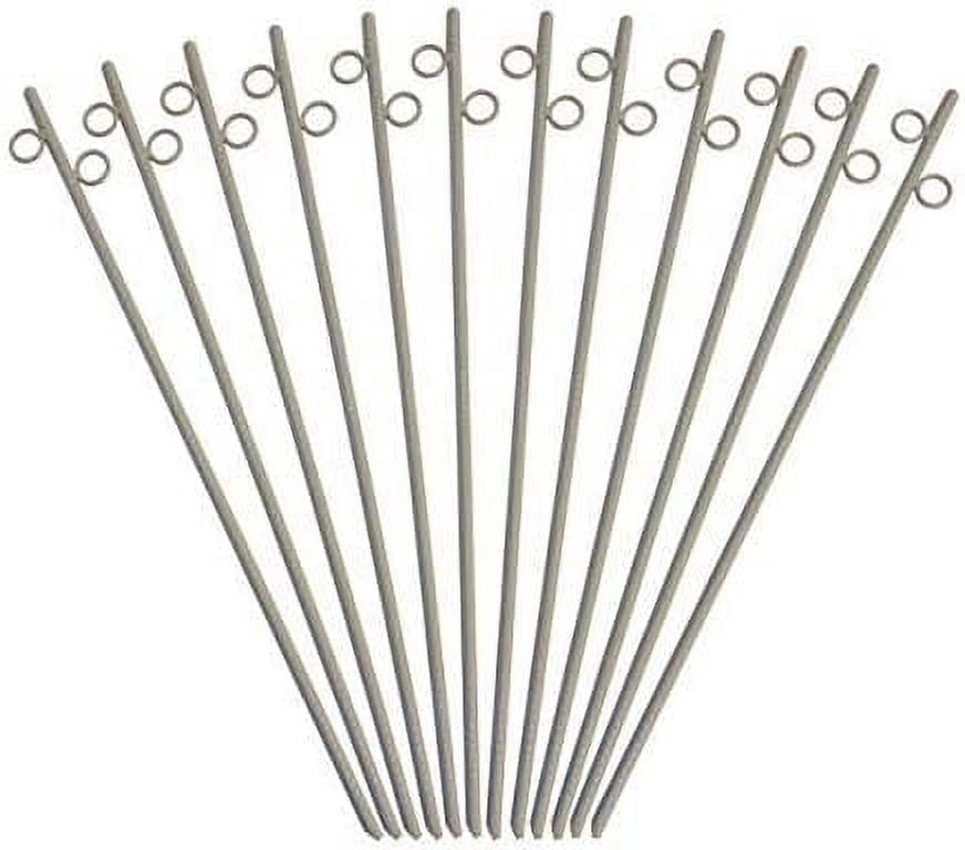 30" Long Industrial Ground Spike (Double Sided Loops) (12) - Walmart.com