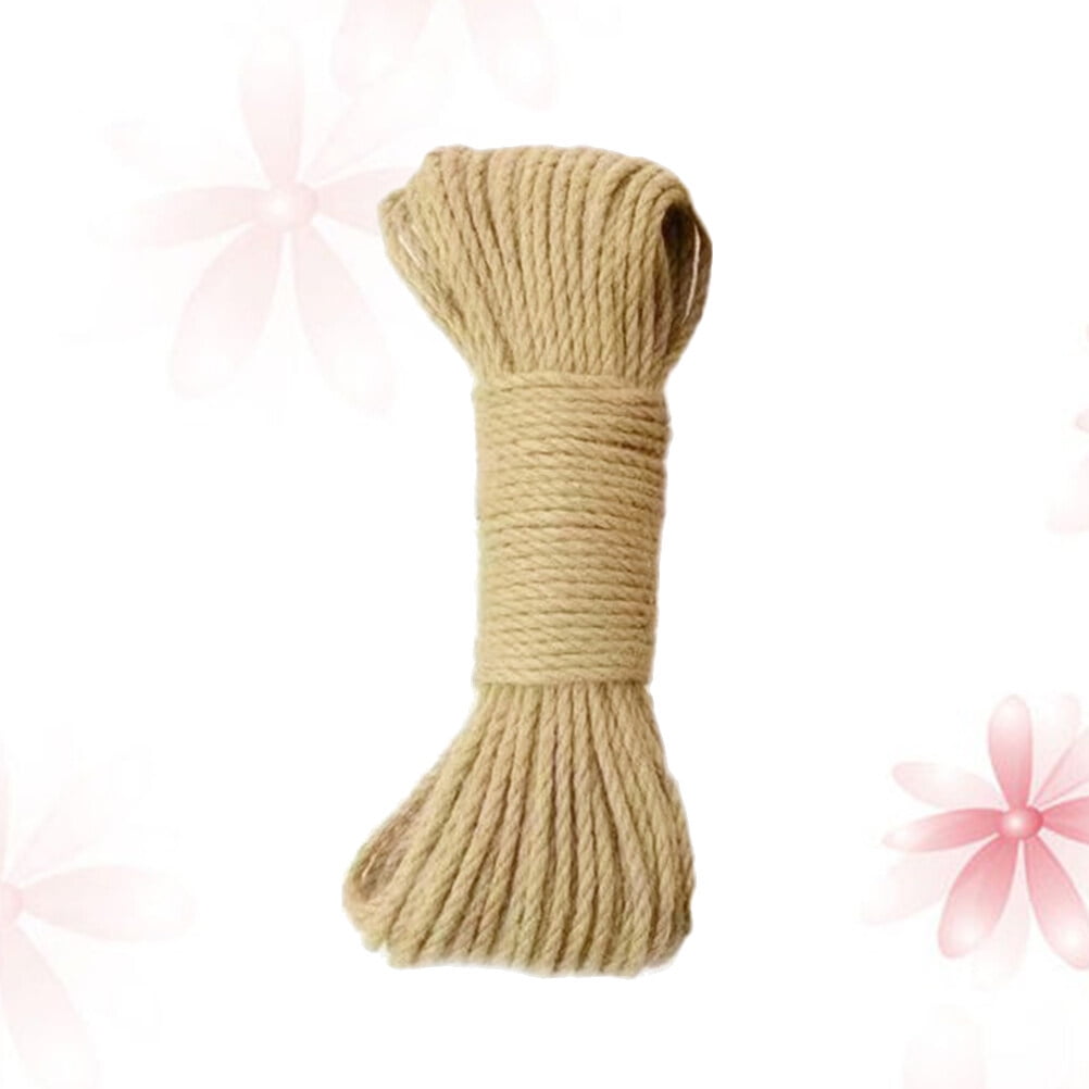 30 M Natural Thick Jute Rope Sturdy Rope Garden Twine Braided Jute Cord ...
