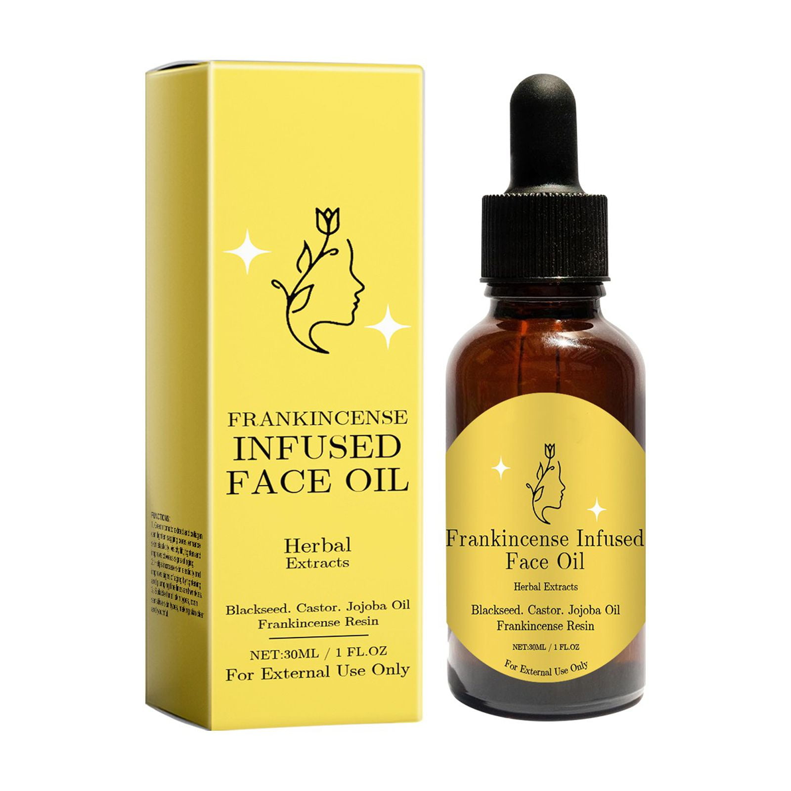 30 ML Frankincense Resin Oil for Face,and Jojoba Oils Anti-Aging Facial ...