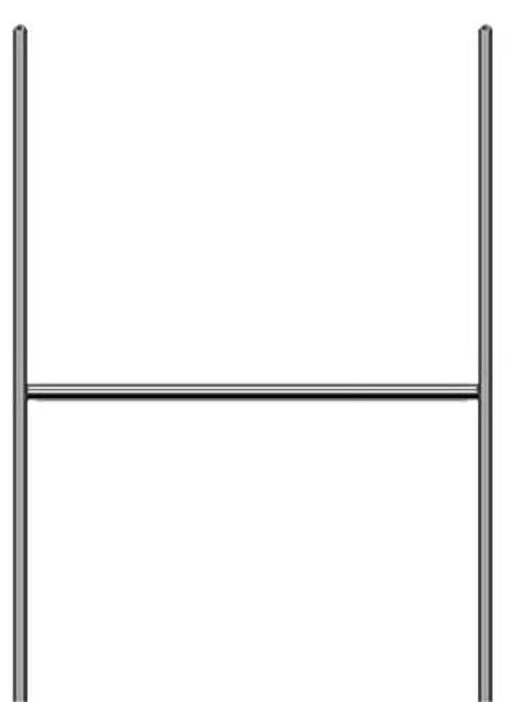 30 Metal Stake 12 x 9 inch x 9Gauge Galvanized Metal Rod Wire Signs ...