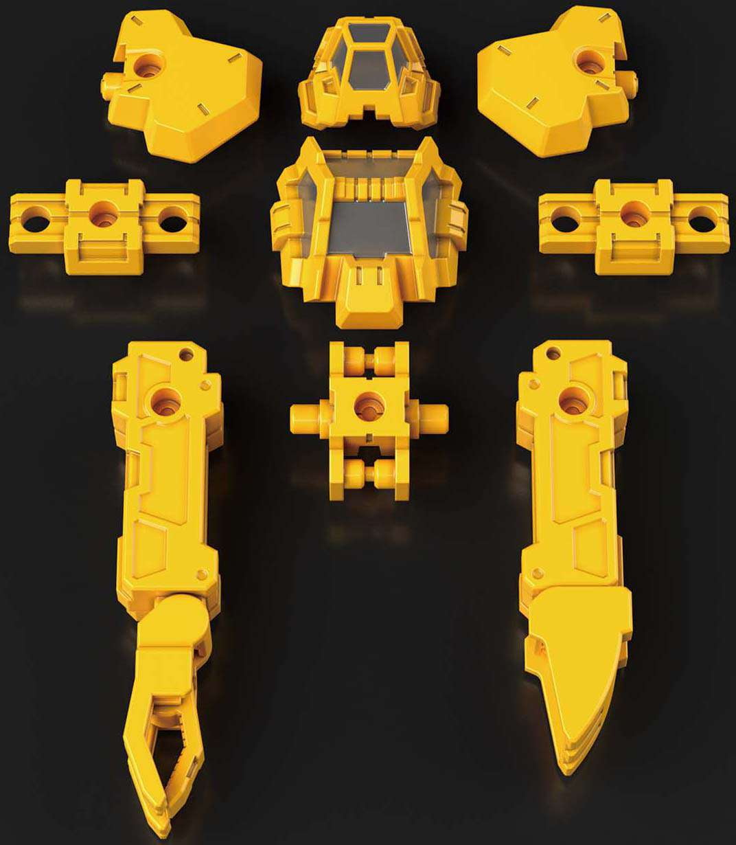 Bandai 2518740 1/144 30MM #15 RABIOT Special Operation Option Armor ...