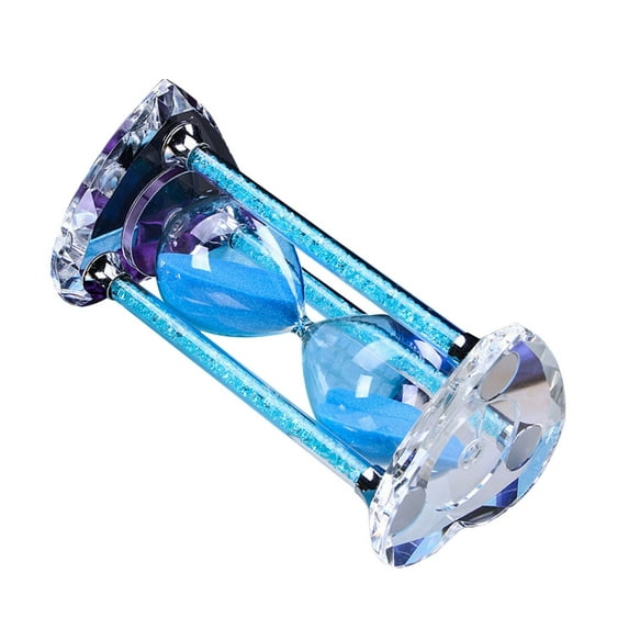 30 Minutes Sand Timer Colorful Heart Shape Crystal Hourglass Effective ...