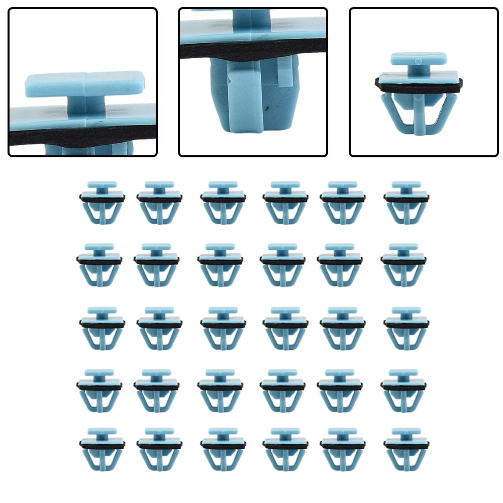 30 Molding Clips for Kia Hyundai Fender Flare, Rocker, Door & Exterior Moulding - Walmart.com