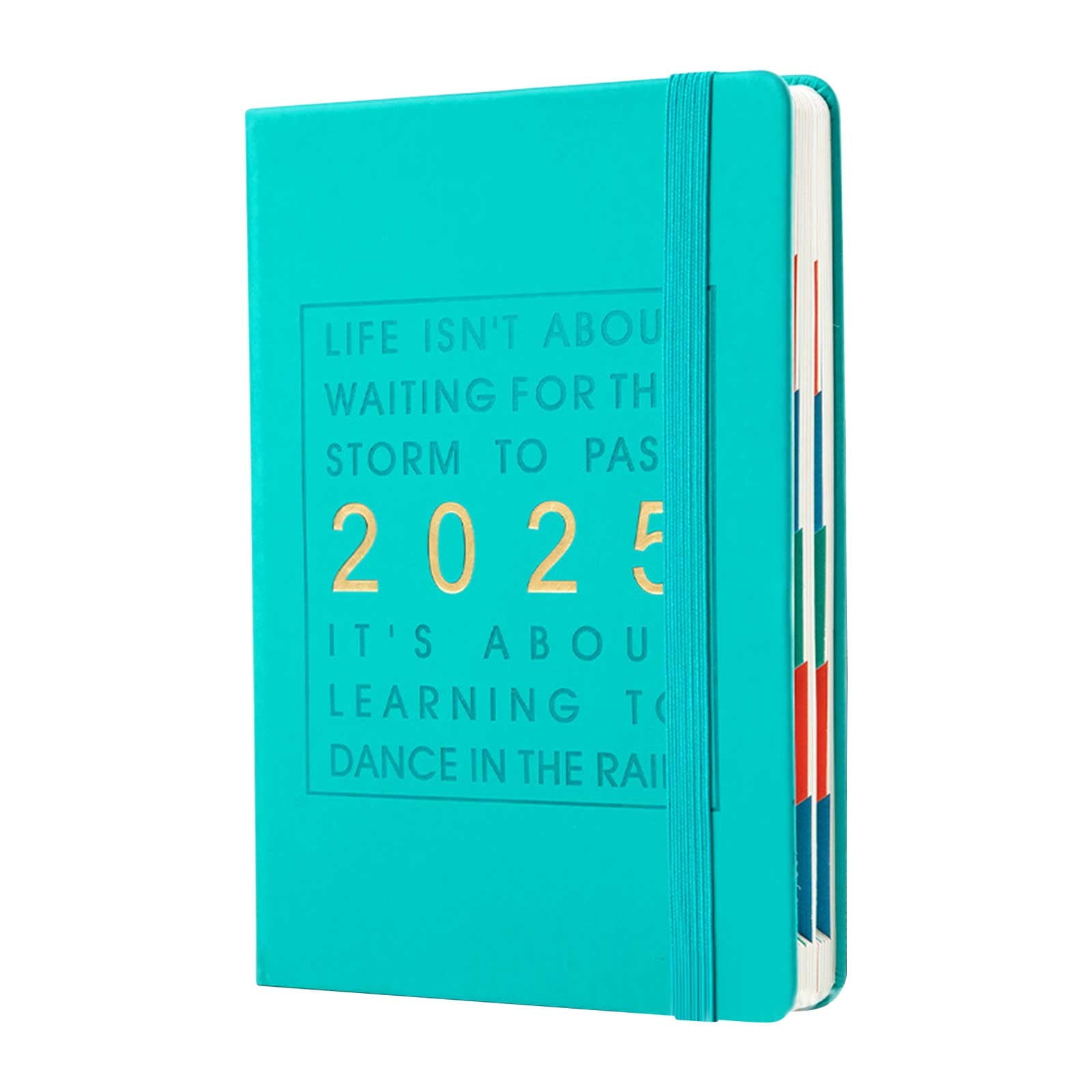 Up to 30% OFF, 2025 English Agenda Book, 365 Day Planner, Taped ...