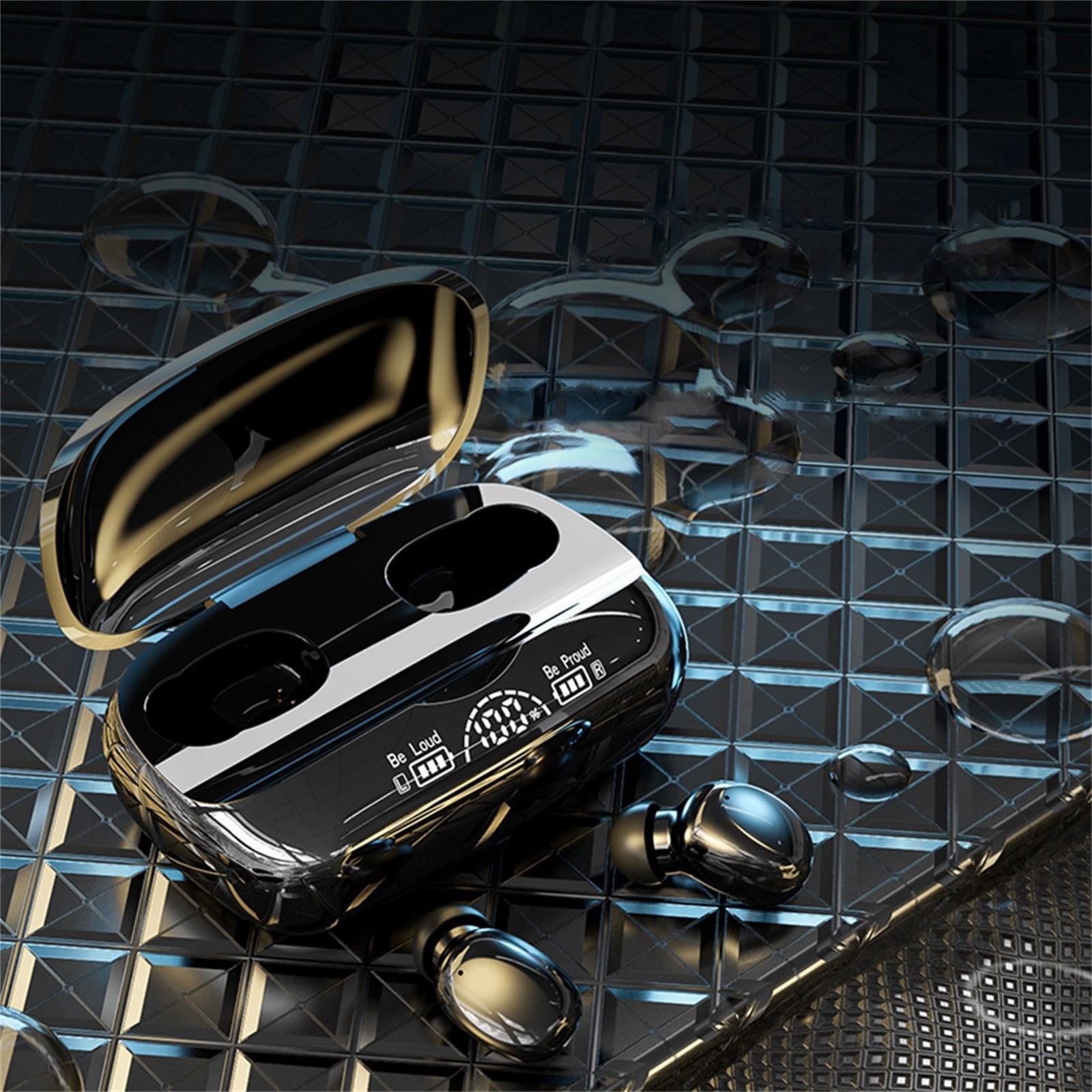 Up to 30% OFF, Bluetooth 5.2 Wireless Headset, Low Latency, LED Display, Noise Cancelling ...