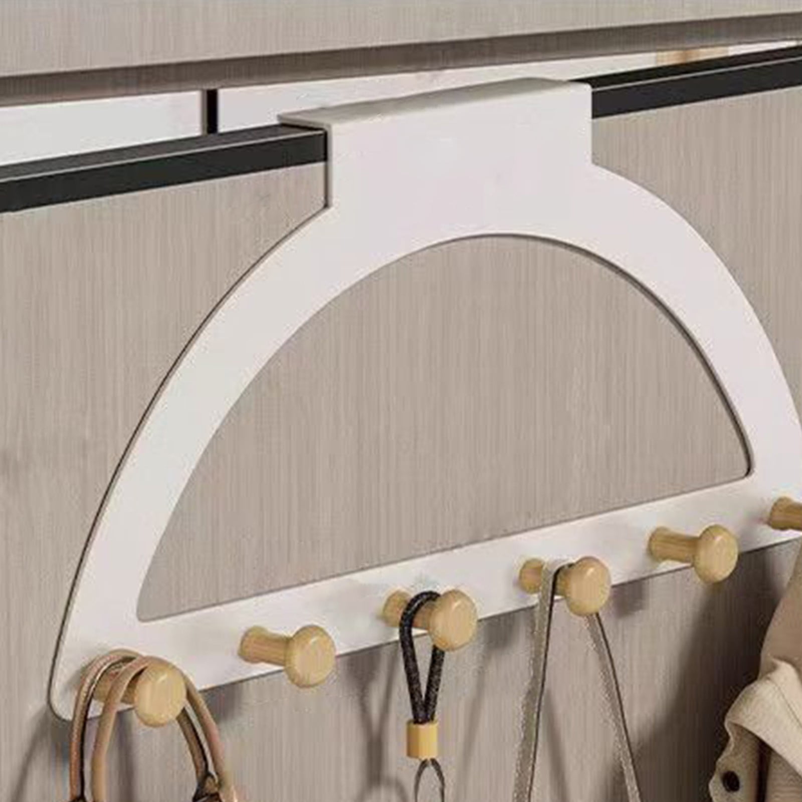 Up to 30% OFF, Over Door Hooks Wall Mounted Coat Rack Space Saving ...