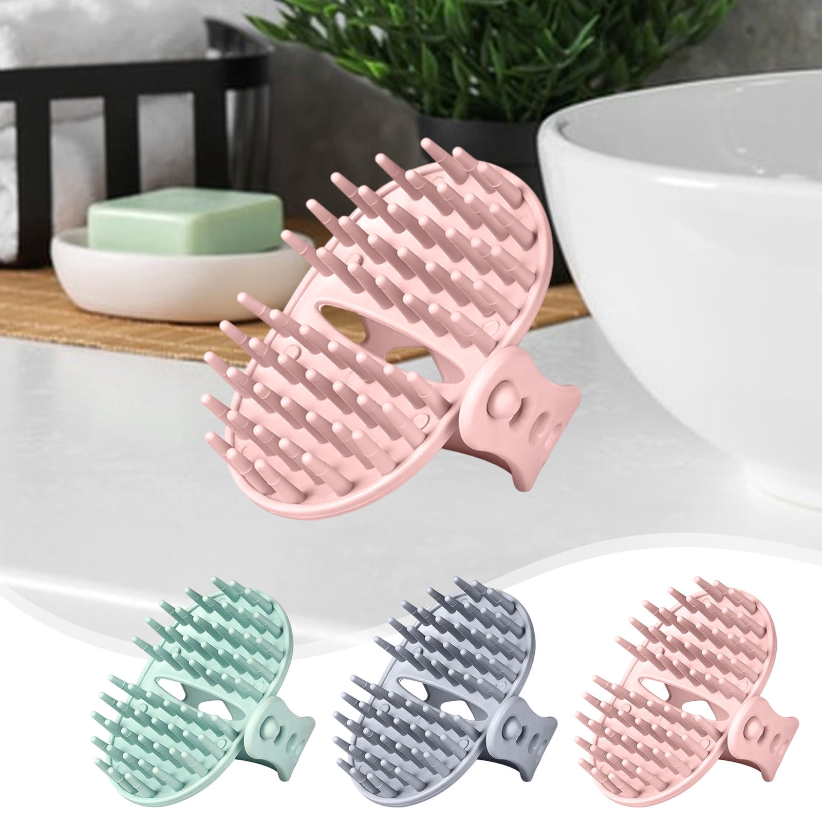 Up to 30% OFF, Scalp Massage Shampoo Brush, Dual Bristle Hardness for ...
