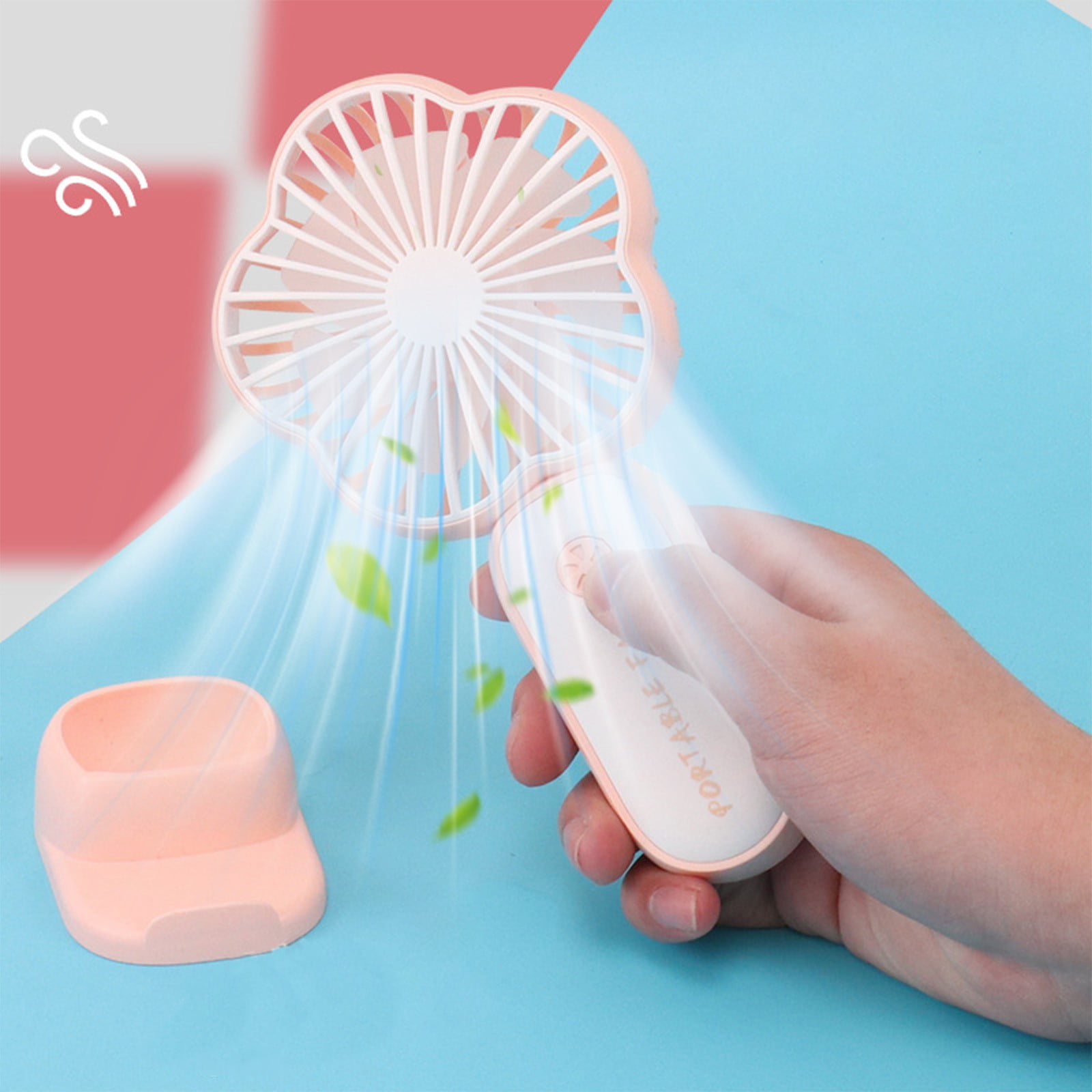 Up to 30% OFF, Turbo Fan Rechargeable Portable Fan, Silent Desk Fan, 4 ...