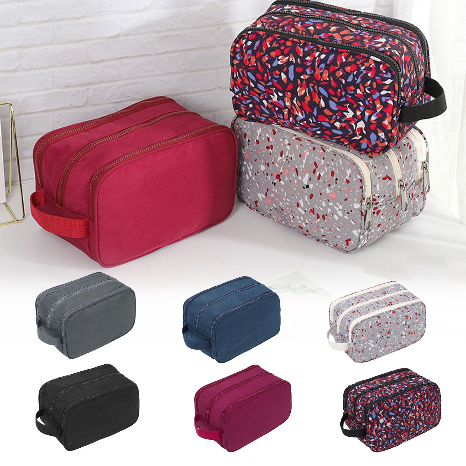 Waterproof Foldable Toiletry Bag, Travel Shaving Bag, Portable Storage ...