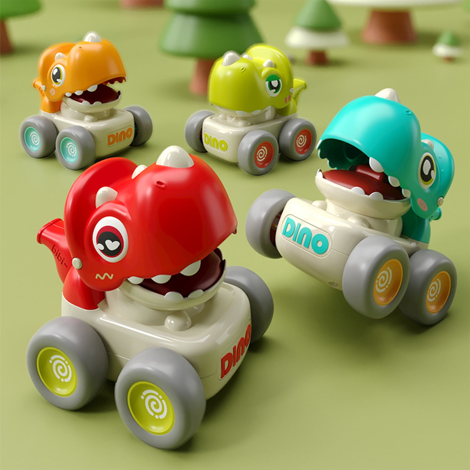 up to 30 Off, Pull Back Dinosaur Scooter, Realistic Design, Safe Wheels, for Toddlers, Attract ...