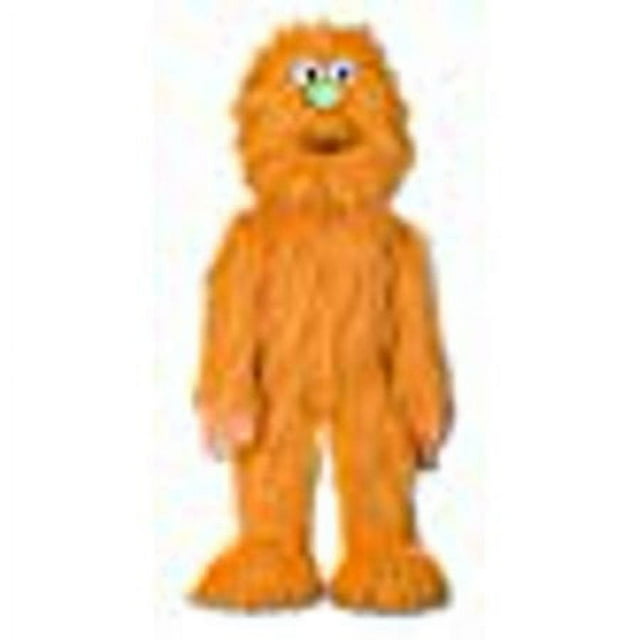 Free Shipping! 30" Orange Monster Puppet, Full Body Ventriloquist Style ...