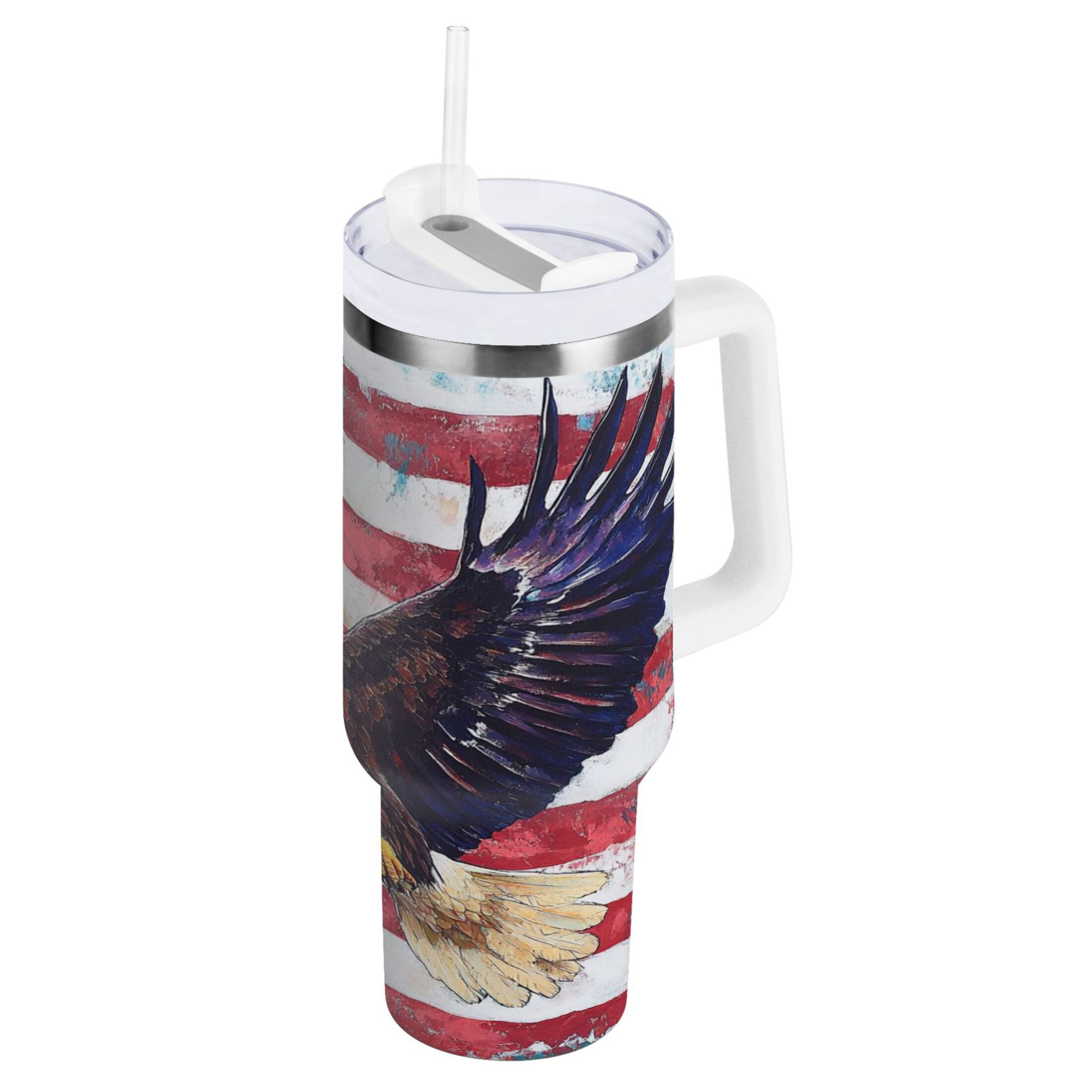 30 Oz Car Handle Water Cup 9.9x3.5 Inch Stainless Steel Water Cup With ...
