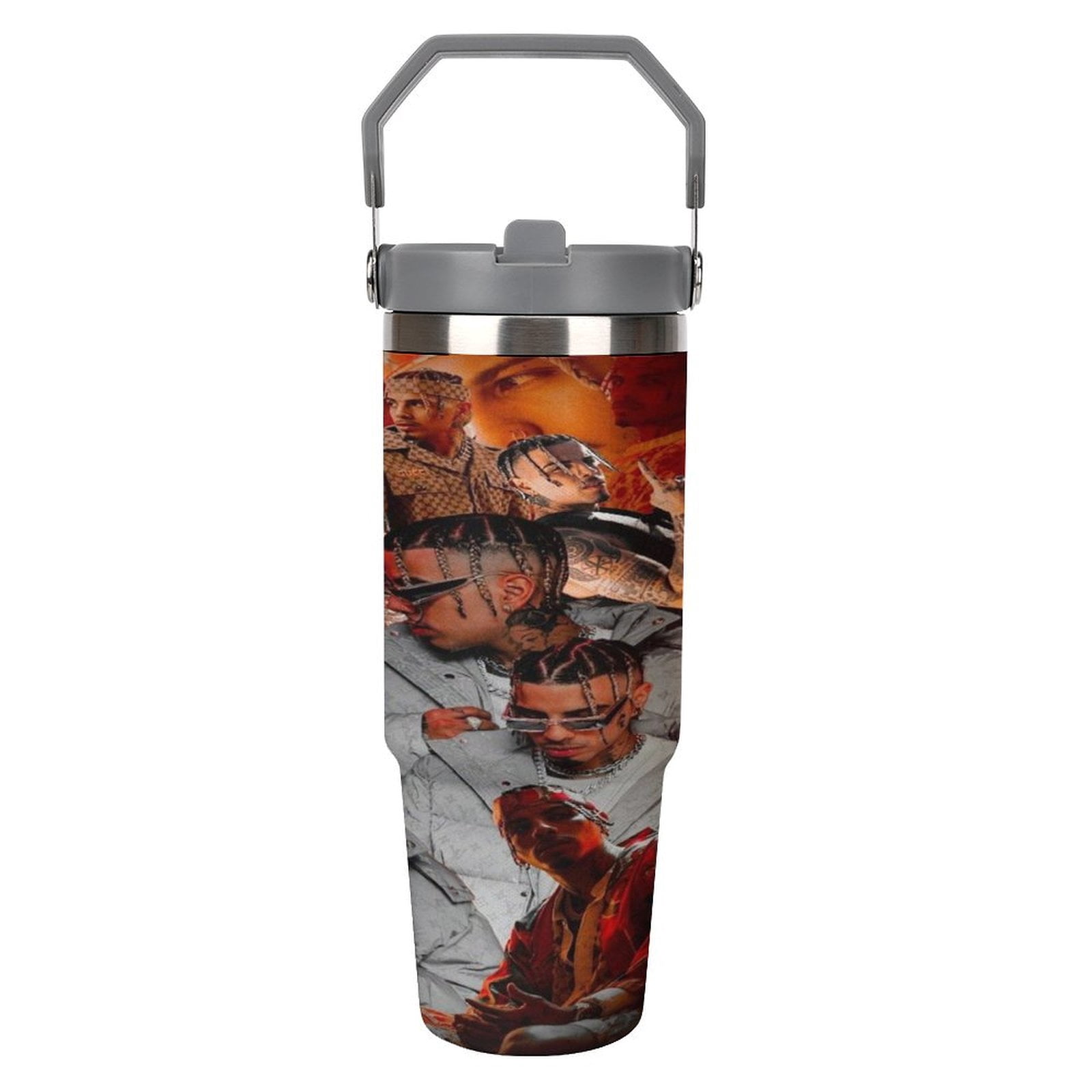 30 Oz Rauw Ale-jandr Water Bottle Tumbler with Lid And Straw Car Cup ...