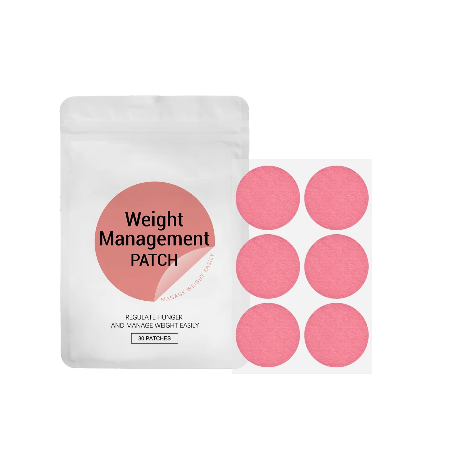 30 PATCHES Weight Management Patch Balance Hormones Digest Weight for Health - Walmart.com