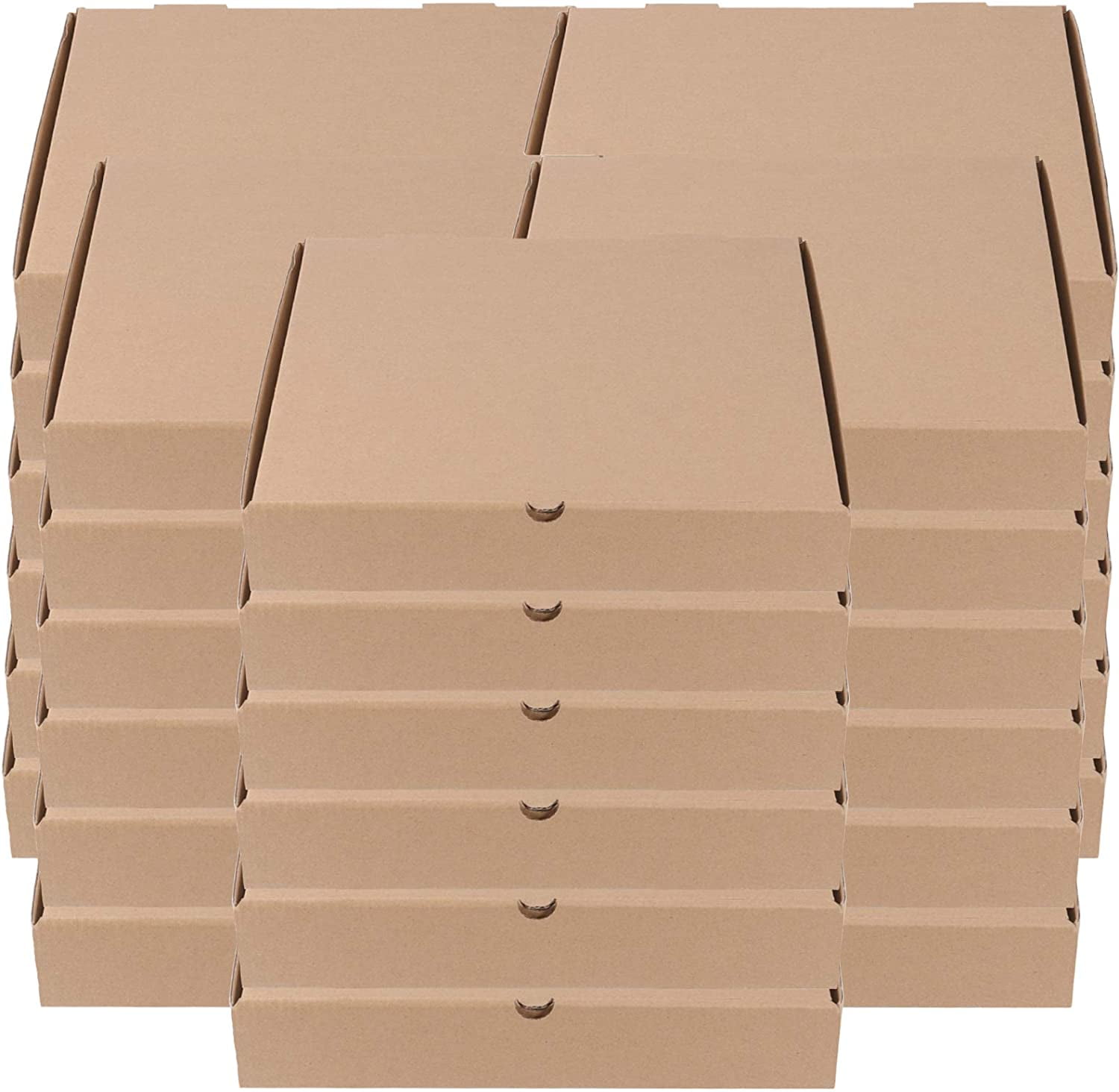 30 PCS 10x10 Inch Square Cardboard Pizza Box, 1.5 inch Thick Quality ...